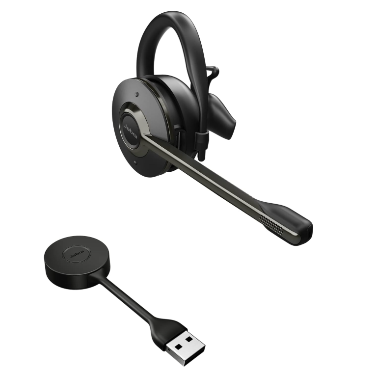 Jabra Engage 55 SE Convertible UC DECT USB-A Wireless PC Headset 9655 ...